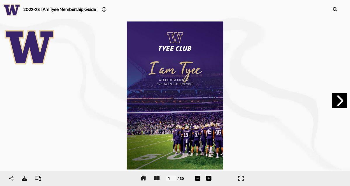 2022-23 I Am Tyee Membership Guide